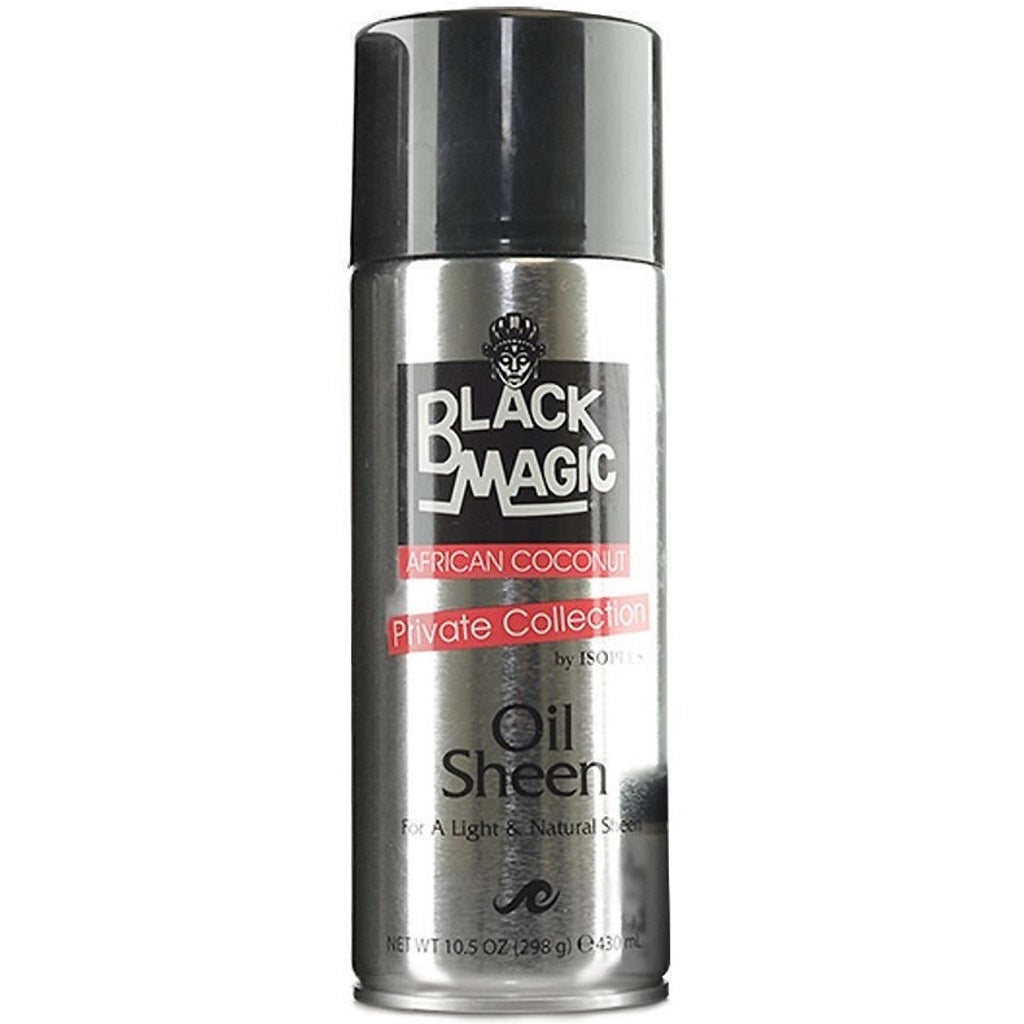 Black Magic African Coconut Oil Sheen Spray 10.5 oz — ibarber.com