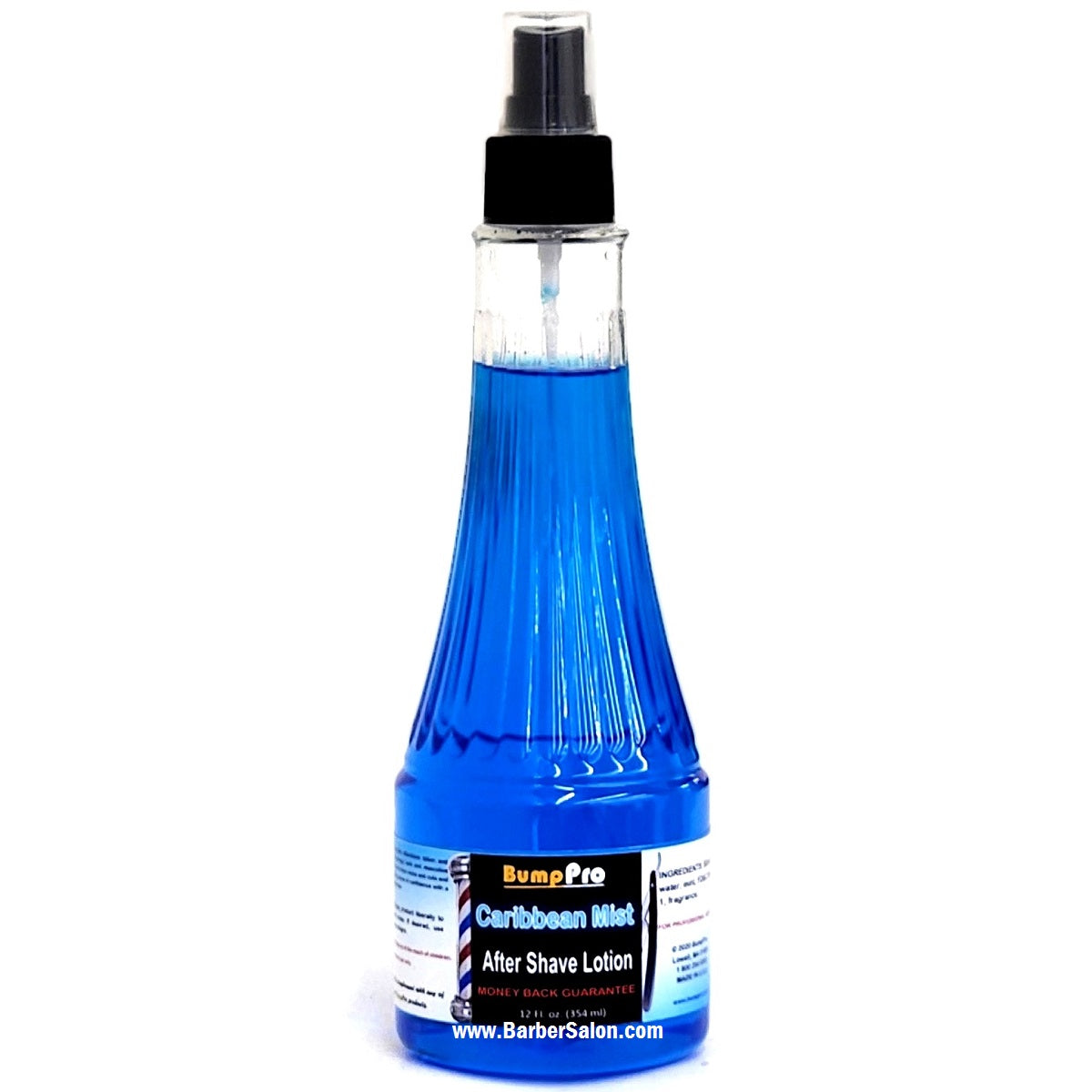 Bump Pro Caribbean Mist After Shave Lotion 12 oz — ibarber.com