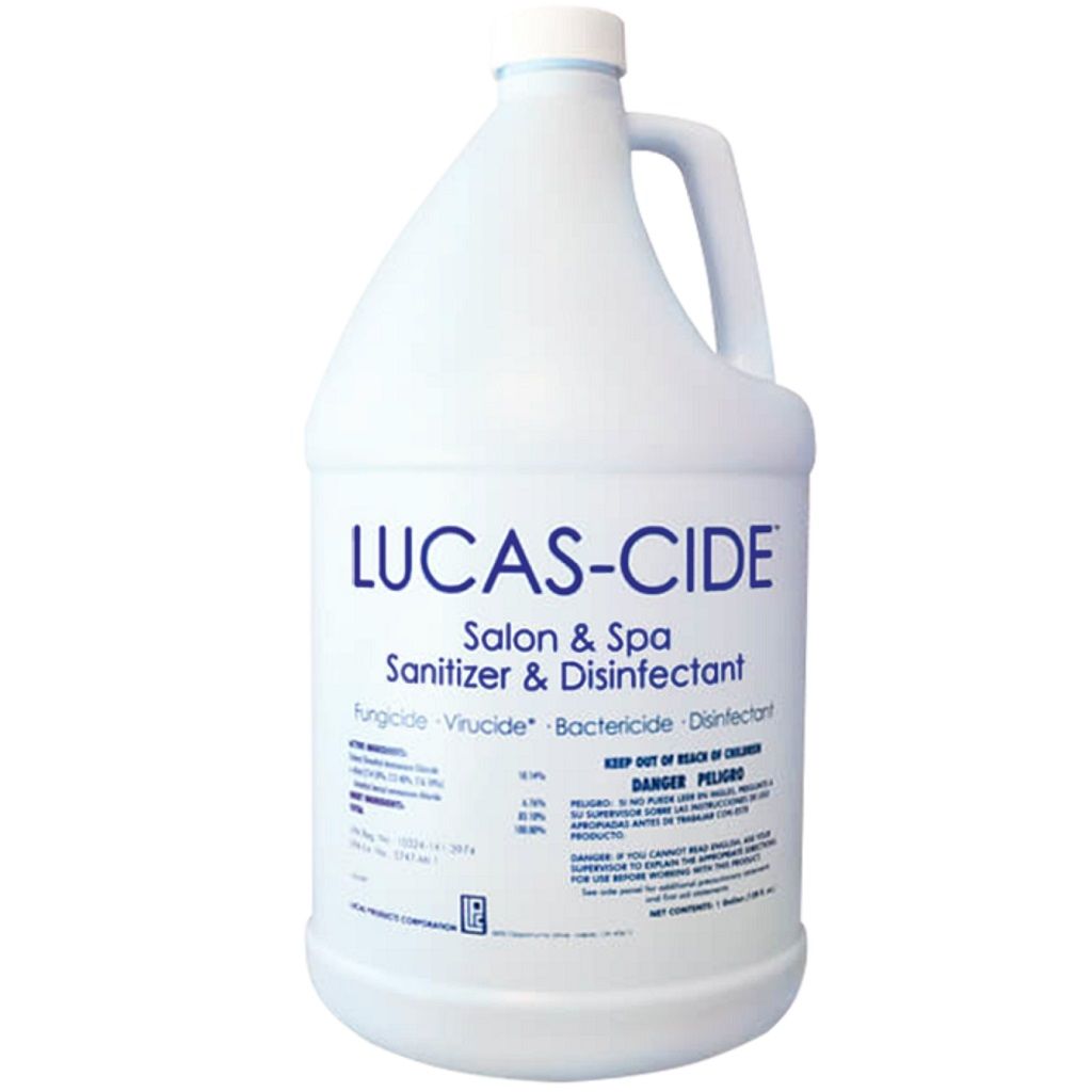 Lucas-Cide Disinfectant Blue 1 Gallon — ibarber.com