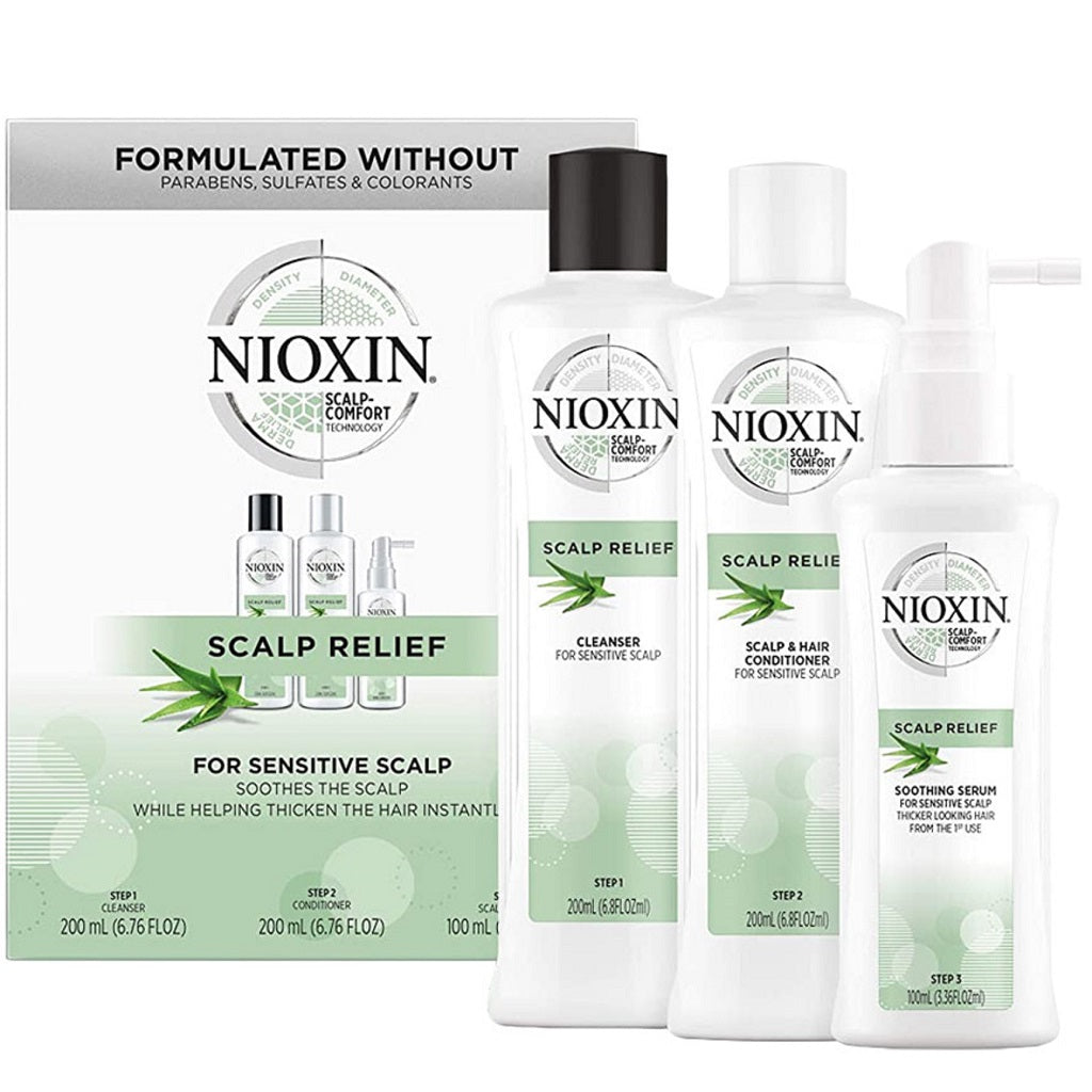 Nioxin Scalp-Comfort Scalp Relief System Kit — ibarber.com
