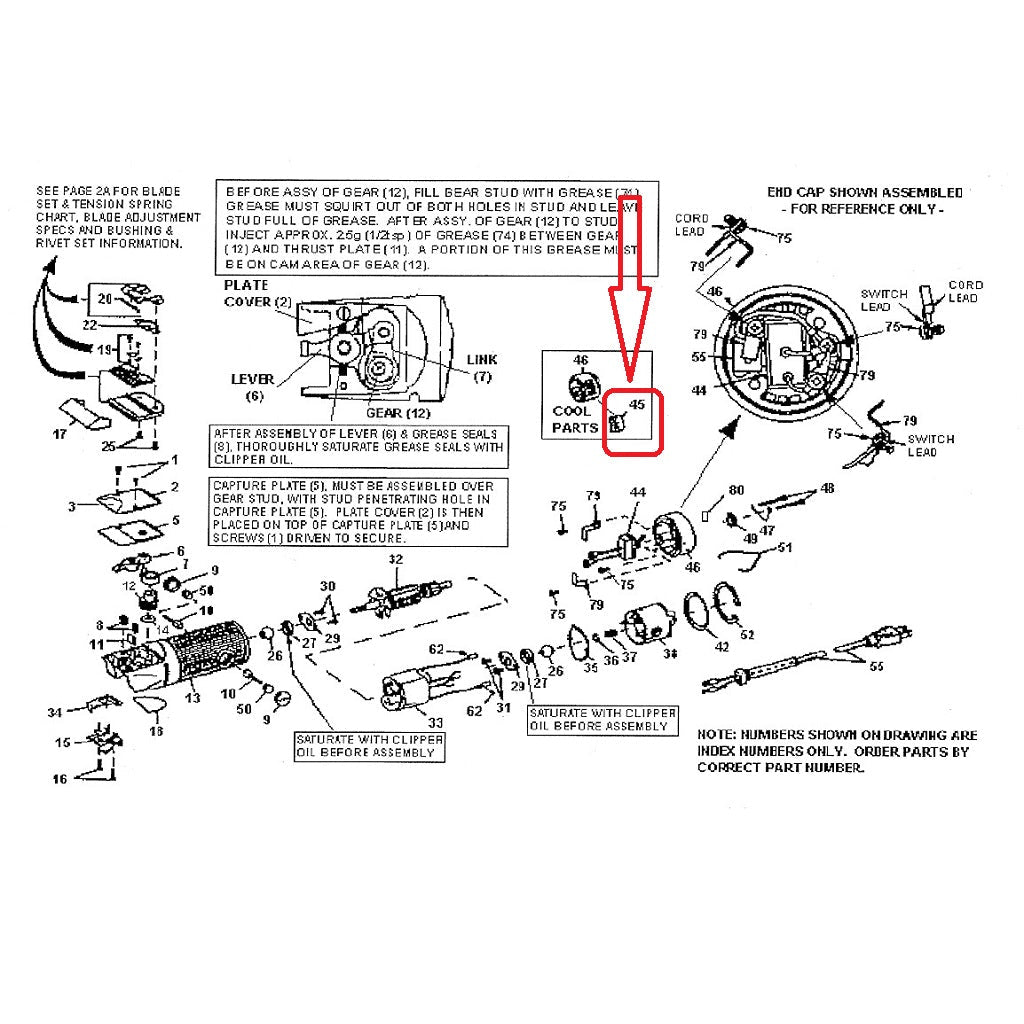 Oster Clipper & Trimmer Parts — ibarber.com