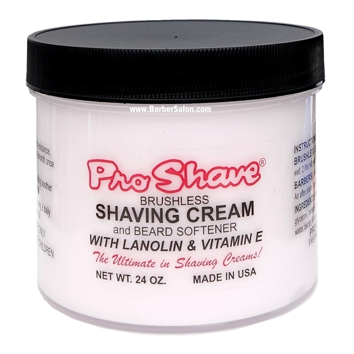 Pro Shave Brushless Shaving Cream and Beard Softener 24 oz — ibarber.com
