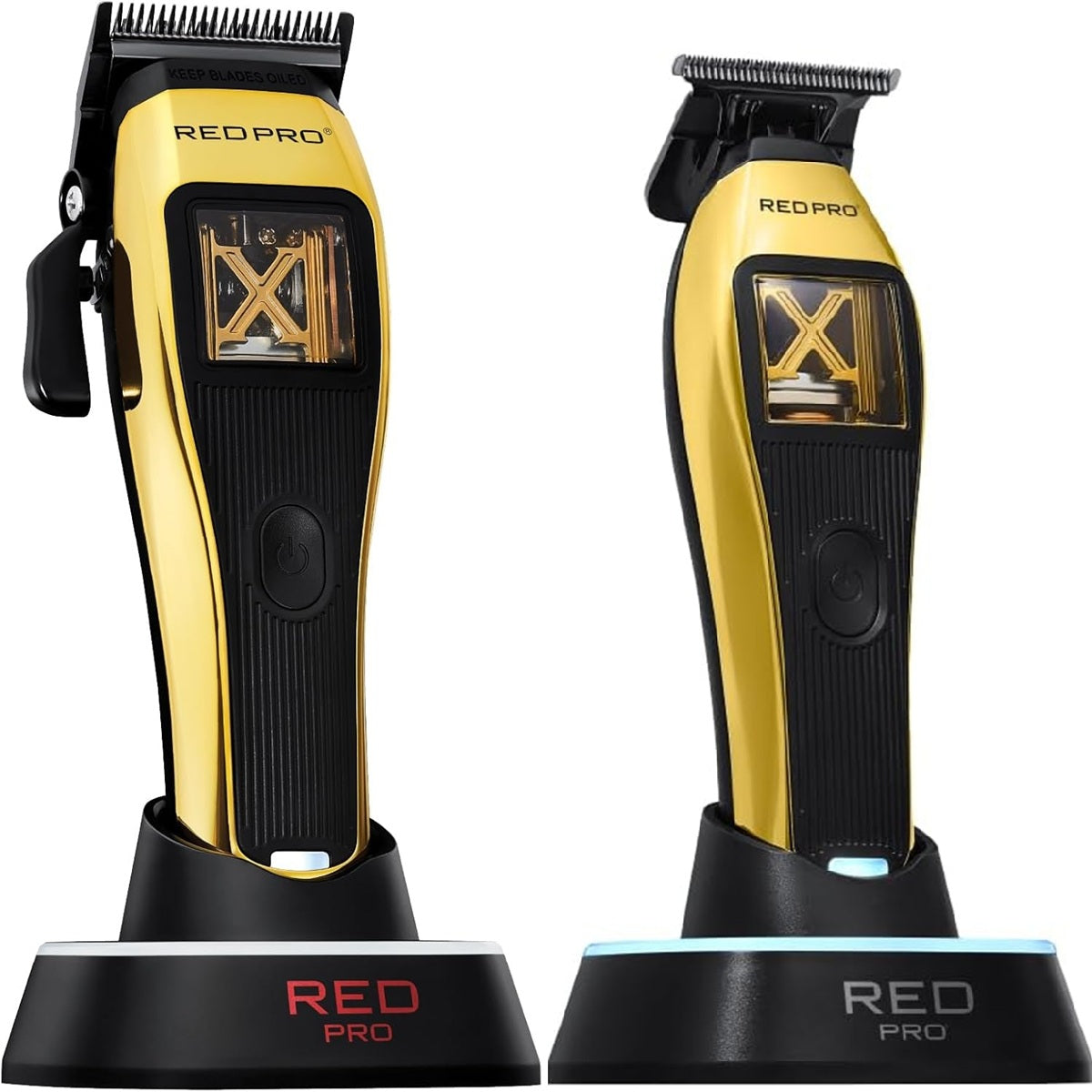 Red Pro X-King Vector Motor Cordless Clipper & Trimmer Gold [DUO ...