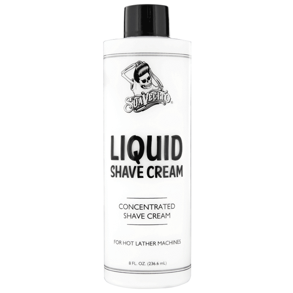 Suavecito Liquid Shave Cream 8 oz — ibarber.com